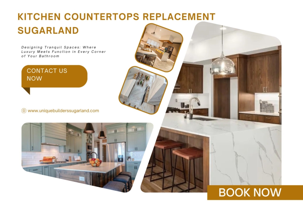Kitchen Countertops Replacement Sugarland – Unique Builders and ...